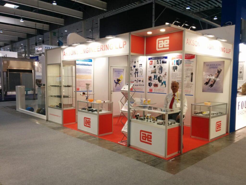 ITMA 2019 Barcelona-Stall - Aksons Engineering
